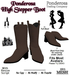 Second Life Marketplace - High Stepper Boot [MESH] Mocha